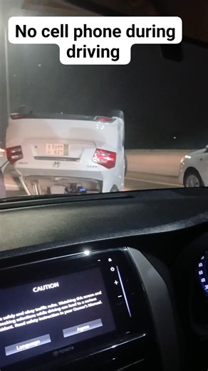 Round 6 pm at ring road today ......plz avoid to use of phone while driving #accident #useofphone | Bahria Town Football Academy