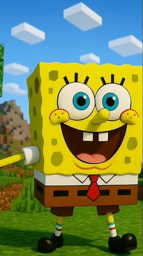 🧽😱 BOB ESPONJA INVADE O MUNDO DO MINECRAFT ?! 🤯 Speed Run INSANA com a TURMA TODA! 🌊💨