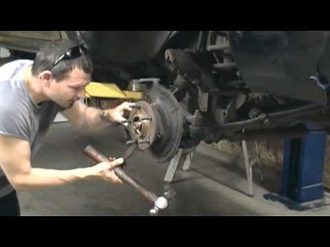 dodge ram front axle u joint and hub replacement how to 4x4 4 wheel drive