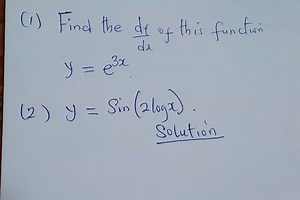 How to differentiate exponential and trig. function Emeson tv.. | Emeson tv