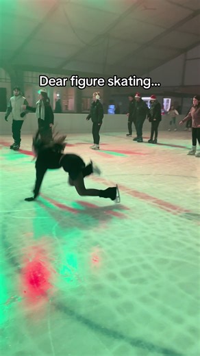 The last clip was with inline skates 🥲 #figureskating #trend #fail #fall #dear