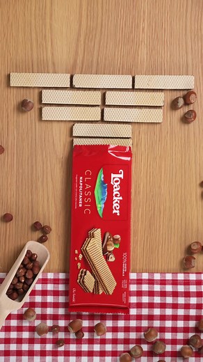 Delicious Loacker Napolitaner Hazelnut Wafer