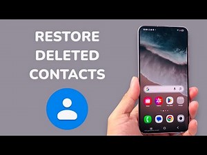How To Restore Deleted Contacts On Android?