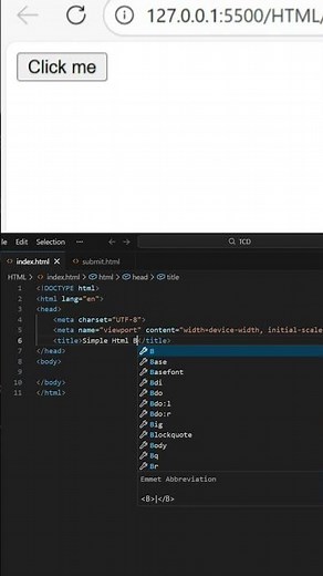 Basic HTML Button Explained | Button Tag for Beginners | The Creative Developer #tcd