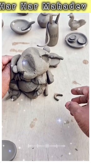 diy how to make miniature handmade kitchen set with clay/new kitchen set toys/kitchen set mitti