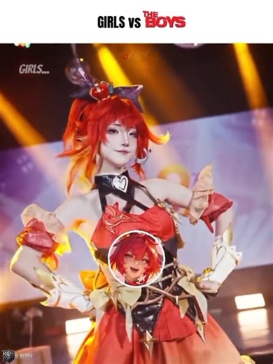 Cosplay - Girls vs. The Boys😎 #MLBB #MLBBFriendFest #MLBBXSpongeBob #MLBBSORA #mlbbmeme