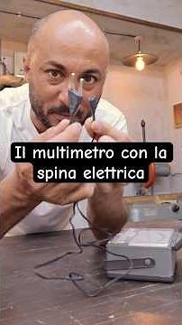 A cosa serviva attaccare alla presa elettrica il multimetro ICE680R? #impiantielettrici