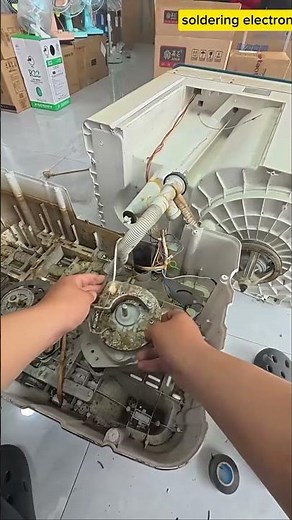 "Washer Won’t Spin After Drying? Quick Fix 🔧🚫"