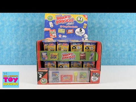 Official Wacky Packages Series 2 Blind Box Miniature Unboxing Review | PSToyReviews