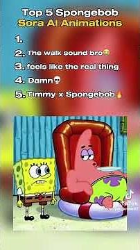 Best SpongeBob Sora 2 Ai Animations Compilation ￼#spongebob #sora2 #sora #funny #compilation #best