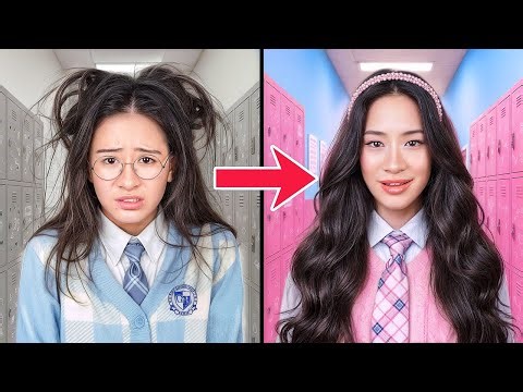 From Nerd to Popular Glow Up! I Became the Most Popular Girl!