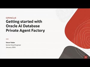 Deploy & Get Started with Oracle Private Agent Factory on OCI