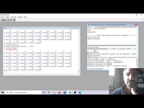 Indices de diversité with diversity avec VEGAN sous R (Shannon, Simpson, Pielou)