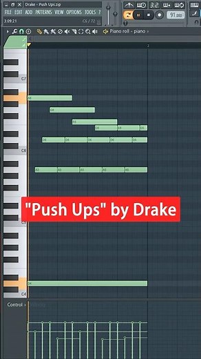 How to make “Push Ups” by Drake in FL Studio