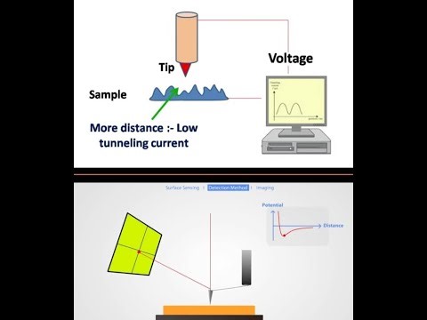 ATOMIC FORCE AND SCANNING TUNNELING MICROSCOPY