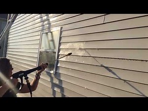 Ryobi 2300 PSI Electric Pressure Washer with Turbo Nozzle Cleaning Vinyl Siding