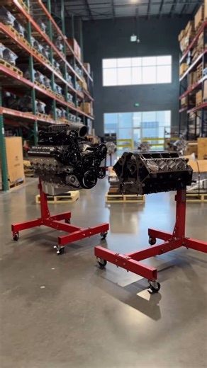 LOOKING TO MAKE 1000HP ON A BUDGET?! 👀 Introducing our NEW Most-Affordable “In-Stock Short Block” the 5.3L 332ci Iron Ruthless Runt! 🔥 Engine specs: • Displacement - 332ci / 5.3L • Block - GM Gen IV Iron 5.3L Block • Crankshaft - GM 3.622” Nodular Iron Crank - 58x / 6 Bolt • Pistons - TSP/Wiseco Forged -4cc Dished 3.820” Pistons (No Valve Reliefs) - Boost or N/A • TSP Forged 4340 Steel 6.125” H-Beam Rods • 1000HP Capable Get yours today at Texas-speed.com! Part Number: TSP-332IR-STD — #texassp