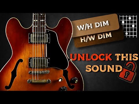 MASTER The Symmetrical Diminished Scale (Whole Half & Half Whole)