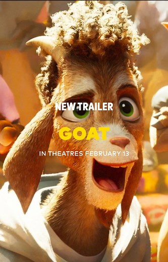 219K views · 2.1K reactions | "You're never too small to dream big."  Check out the new trailer for GOAT, in theatres February 13th. | Cineplex | Facebook
