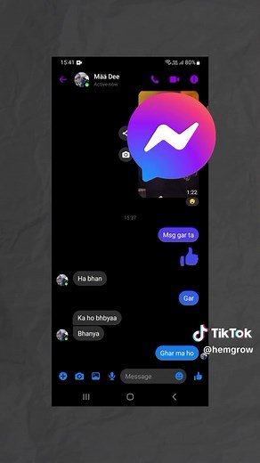 Messenger notification Messenger sound change #messenger #sound #hemgrow