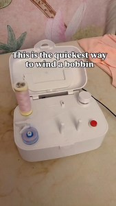 I love this bobbin winder 🫶🏻 If you want a link, let me know below This is helpful for not stopping production to unwind your machine and wind a bobbin If you have projects that may need multiple bobbins, I highly recommend this thing! 🙌👏 I do suggest to get the most out of it - to get a separate spool for your winder! It’s a huge time saver and worth it if you are going to be sewing a lot 🪡 If you’re new to sewing and want to learn more, this is the page for you! I’m teaching beginners dai