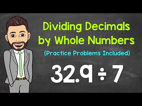 How to Divide a Decimal by a Whole Number | Math with Mr. J