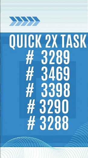Jump Task Quick Task 2x Code 2025 Answers PART 4 #jumptask #earnmoneyonline #earnmoney