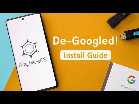 GrapheneOS Install Guide - Google Pixel - De-Google that device!