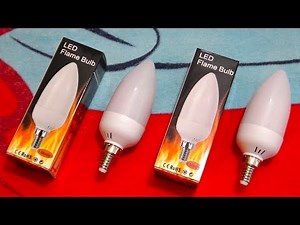 LEDERA LED Flame Fire Effect Light Bulbs