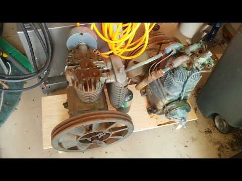 "Saylor Beall 705" Air Compressor - Restoration