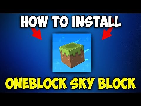 How to Download and Install OneBlock SKY BLOCK for Minecraft 1.21.3