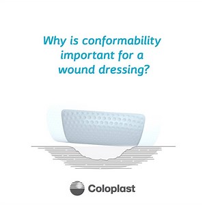 28K views · 37 reactions | Why is CONFORMABILITY important for a wound dressing? Learn about it in this animation and visit bit.ly/BiatainSilicone for more information! | Coloplast Wound and Skin Care | Facebook