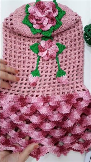 Princess Blender Cover Step by Step on the Kat Crochê Channel 🧶