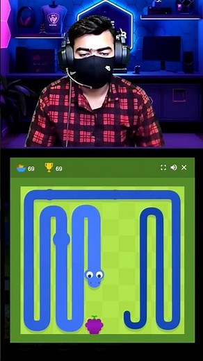 Beating Google Snake🐍 Gameplay #googlesnake #googlesnakemods #snakegame #shorts #thepantherx