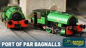 😍 Another new video today! Here we're taking a deep dive into Rapido's gorgeous little Port of Par Bagnall 0-4-0ST steam locomotives which are not too far off from arriving into stock now. | Rails Of Sheffield