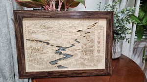 3D Wood Engraved Warrior Cat Map Warriors Map - Etsy