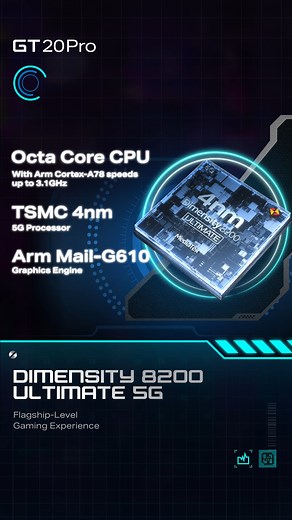 120K views · 125 reactions | GT20 Pro: Octa-Core CPU so fast, your old phone might get jealous! Prepare for warp speed with the Dimensity 8200 Ultimate 5G!  All this for just Rs. 47,999 at retail stores or order from Daraz: https://click.daraz.com.np/e/_beT2Y7Z #InfinixNepal #BadassReturns | Infinix Mobile | Facebook