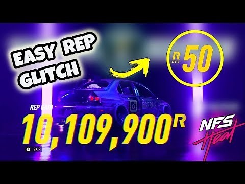 *EASY* BEST REP GLITCH/STRATEGY - FASTEST WAY TO LEVEL 50! - NFS HEAT 2025