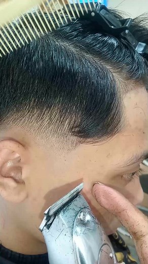 794K views · 2K reactions | Point cut #barbershop #haircuttutorial #pointcut | Ade | Facebook