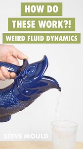 30K views · 940 reactions | All of these household items have weird hydrodynamic mechanisms in common, yet they all work in very different and interesting ways. | Steve Mould | Facebook