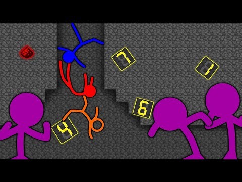 Stickman Animation vs. Minecraft Shorts All Episodes (1-3)