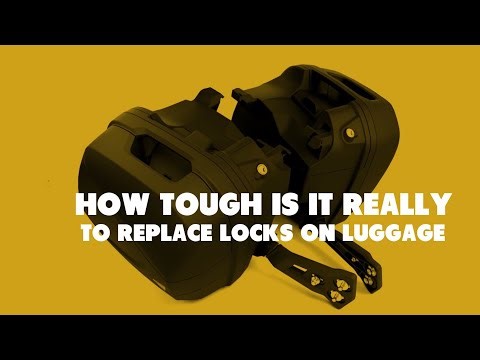How To: Replacing The Locks On Pannier Cases for Triumph Tiger Sport 660