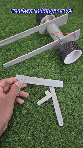 Creative SM on Instagram: "Tractor String Making | Homemade Tracktor Making Part-2 #shorts #trector #trending #motor #car"