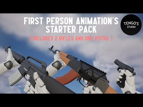 First Person Animations | Starter Pack | Showcase | OUTDATED!