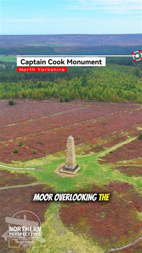 Captain Cook Monument – From Local Lad to Legendary Explorer 🌍⛰️ High on Easby Moor stands the Captain Cook Monument, built in 1827 by local people to honour a man who grew up just down the road in Great Ayton. It isn’t ornate, but it doesn’t need to be — this 16-metre obelisk looks out over the North York Moors, the Cleveland Plain, and on a clear day, the North Sea itself. It’s a landscape Cook would have known well, long before he sailed off to explore the other side of the world. 🎥 Watch t