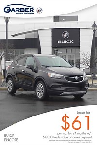 Lease Pull Ahead is BACK at Garber Buick! Pull ahead and lease for as low as $61/mo* for 24mo* 📞Call 989-747-8033 or Message Us! ▪️Garber Buick | www.garberbuick.com▪️ * * * * * *See dealer for more details. | Garber Buick
