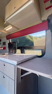 Spicy! 🔥Sprinter Van 144 Conversion @syncvans in Idaho. Talk about the perfect getaway vehicle! This is just one of there great designs. Go check them out! What do you think about this one? 🌿 stay with us here @vanbuild360 for more tours 🌿 #homeonwheels #vanlife #offgridlife #camperlife #camperlifestyle #sprintervan #roadtrip | Van Build 360