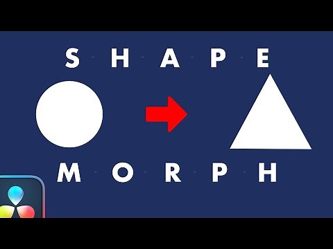 3 Ways (EASY!) to Morph Shapes in DaVinci Resolve Fusion | Shape Morph Animation Tutorial