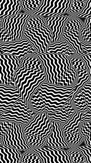 The Waves: Hypnotic Black & White Stripes | Tranquil Mind Flow