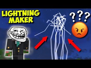 How To TROLL Your Friends With LIGHTNING In Minecraft! - 1.16 Lightning Machine